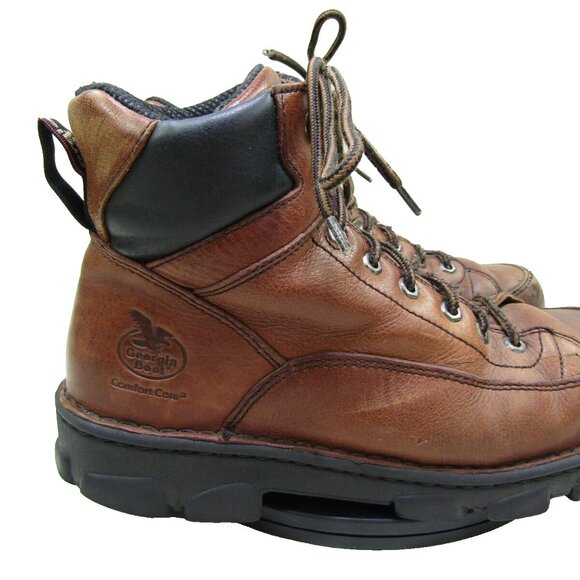 Shoes | Georgia Boot Comfort Core Boots Mens 15w Wide Load St Lace To ...
